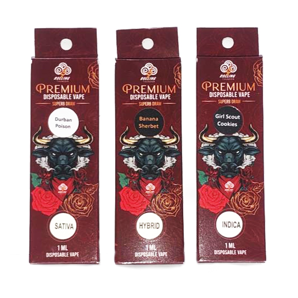 Rolling Thunder Disposable Vape 1ml | CannaMart